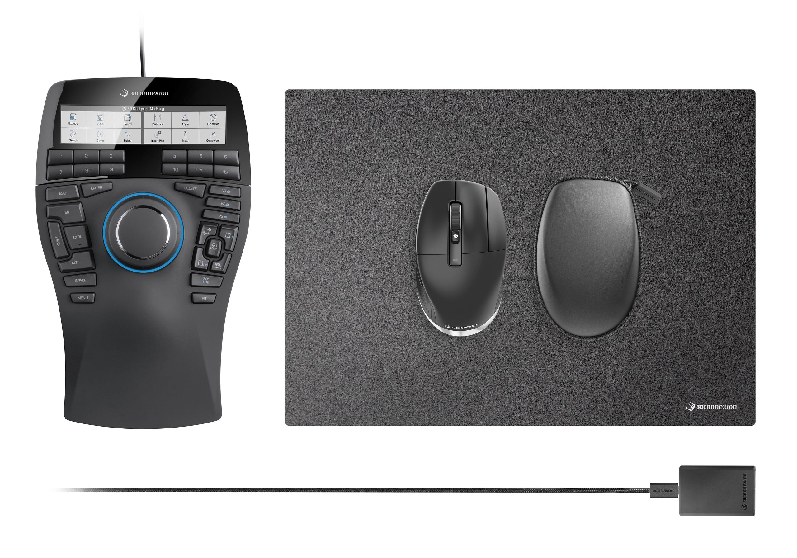 3Dconnexion SpaceMouse Wireless Kit 2 | 3D Navigation Mouse | 3DxWorld